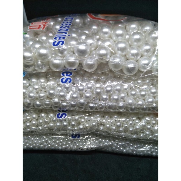 Jual 1PON MUTIARA RINGAN Putih 3 MM/4MM/6MM/8MM/12MM (MR 95) | Shopee ...