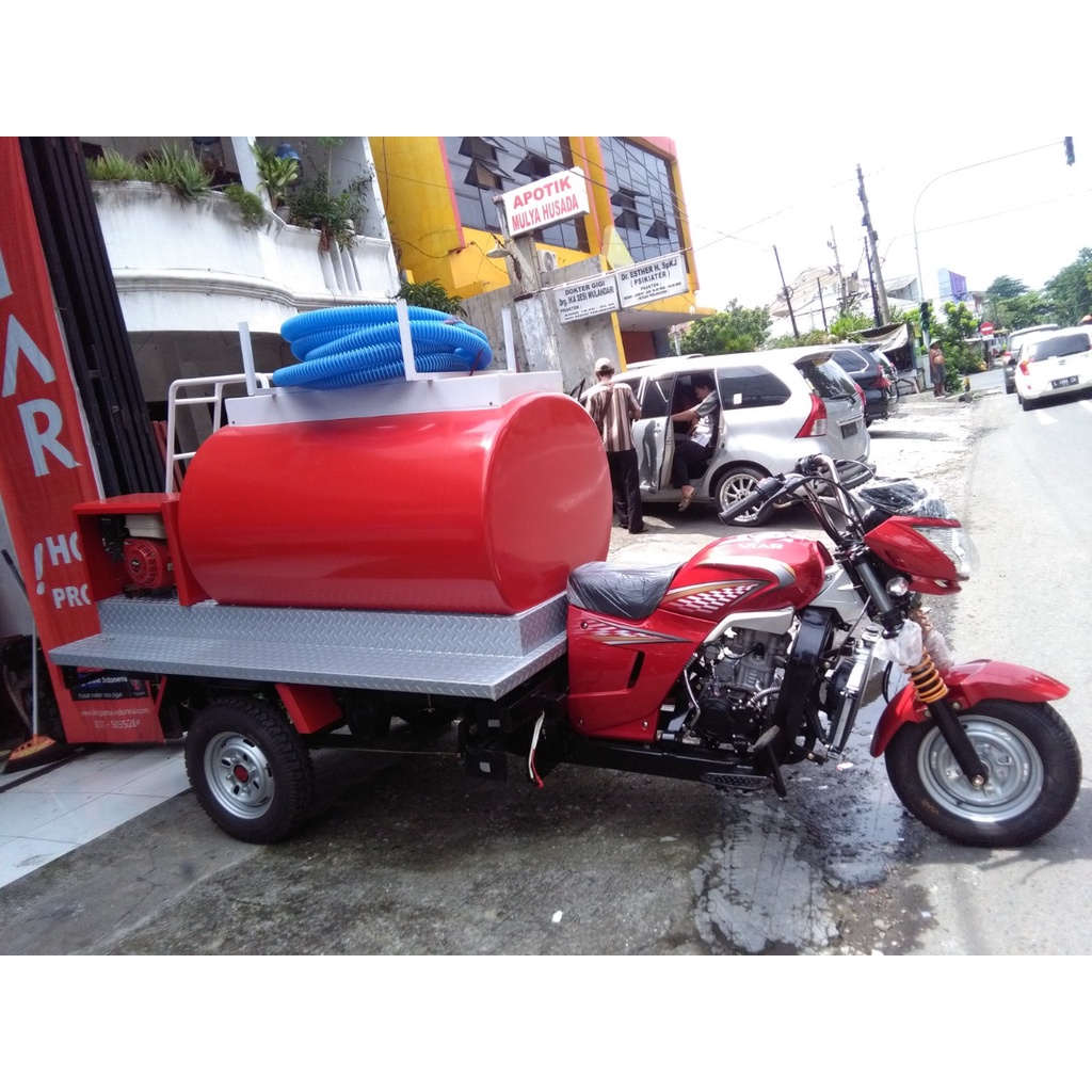 Jual Motor Roda Tiga Damkar Tangki Pemadam Kebakaran Siap semprot ...