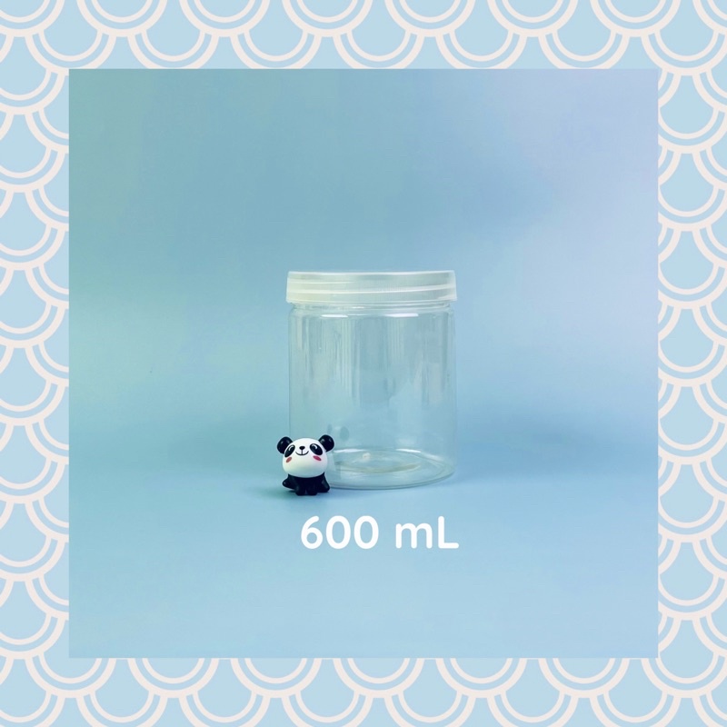 Jual Toples Plastik Tebal Tabung Silinder 600mL / 600 mL MAX 60 pc | Shopee Indonesia