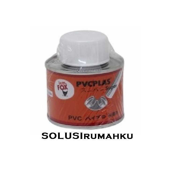 Jual Lem Kaleng PVC FOX 100 Gram Lem Pipa Lem PVC Lem FOX Lem PVCplas ...