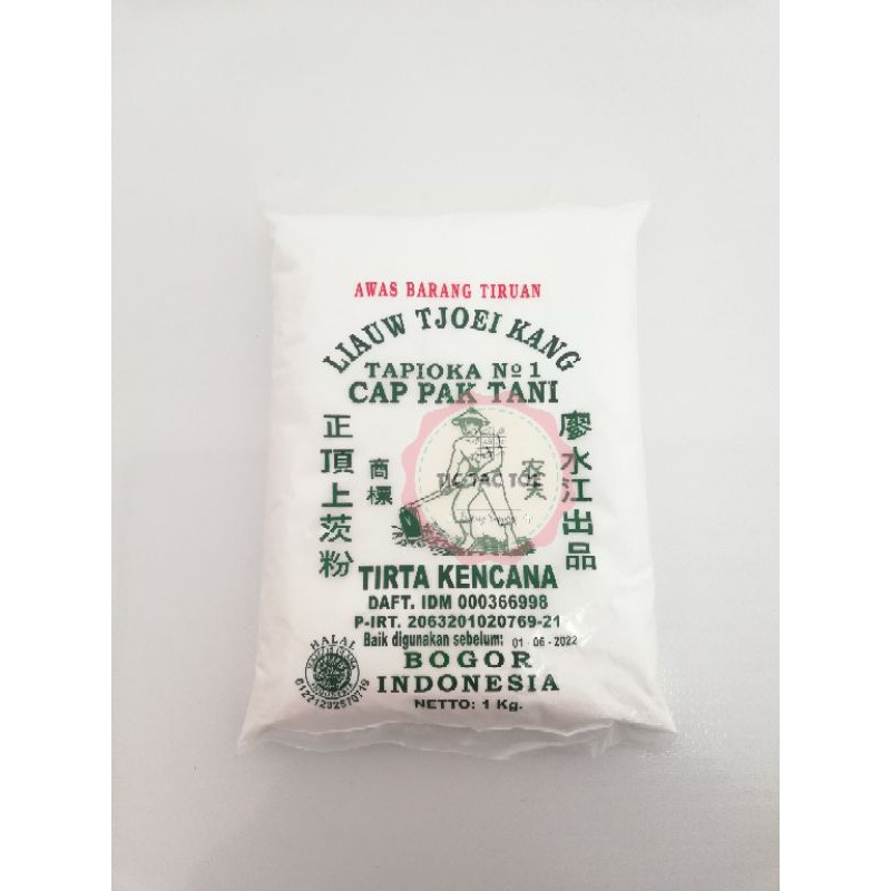Jual Tapioka Cap Pak Tani LTK 1kg | Shopee Indonesia