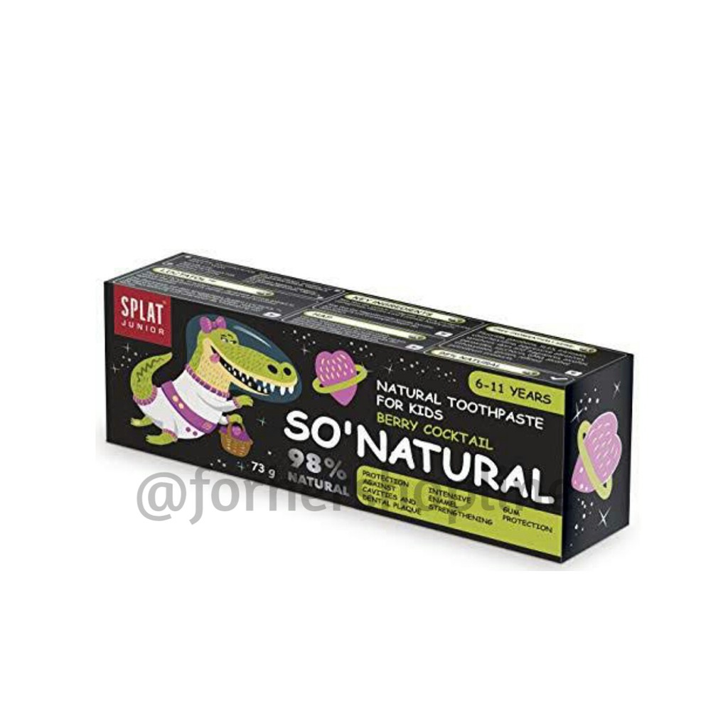 Jual Splat Junior Berry Cocktail Flavoured Toothpaste 73 gr | Shopee ...