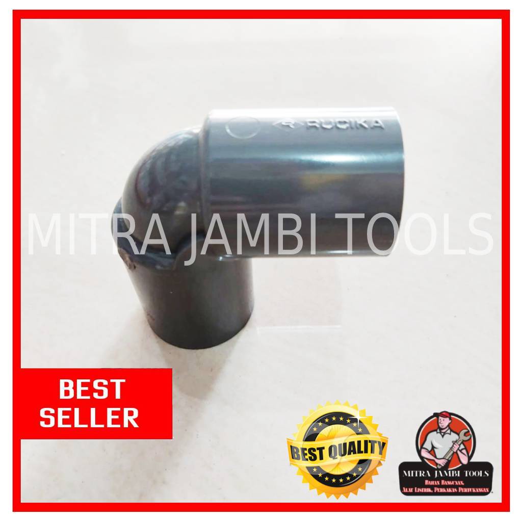 Jual ELBOW PVC 1" / SAMBUNGAN PIPA KNEE KNIE ELBO L | Shopee Indonesia