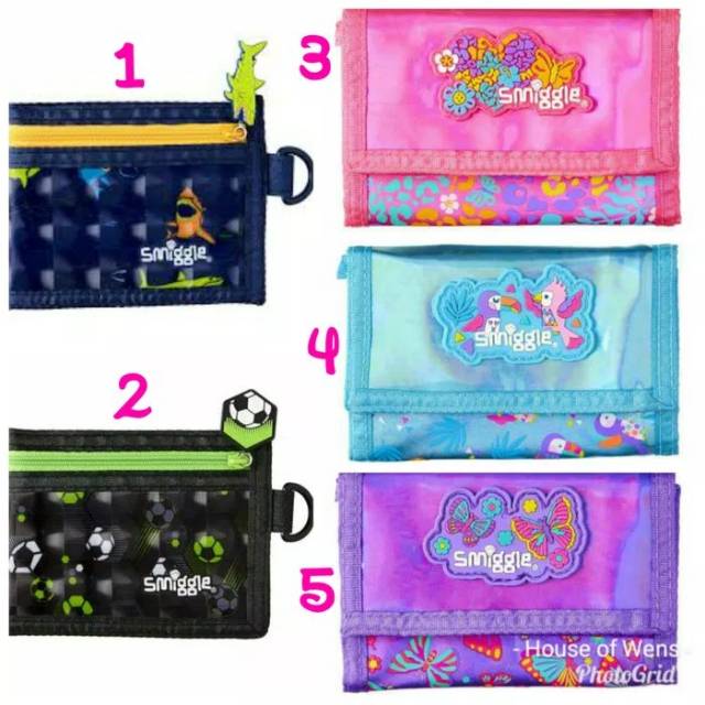 Jual SMIGGLE TROPI-COOL WALLET - DOMPET ANAK SMIGGLE | Shopee Indonesia