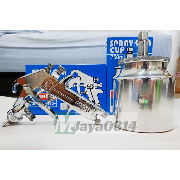 Jual Spray Gun/Cat Semprot Premium Meiji Japan F-75 Tabung Bawah ...