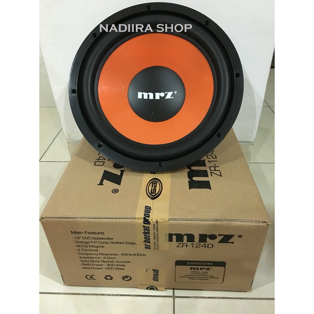 Jual Subwoofer MRZ 12 Inch Double Coil | Shopee Indonesia