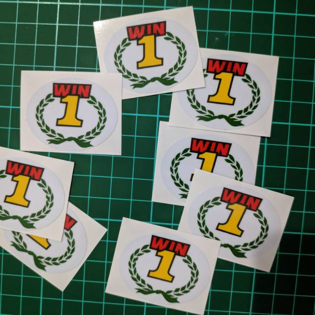Jual Sticker Win Nomor 1 Tamiya Mini 4wd | Shopee Indonesia