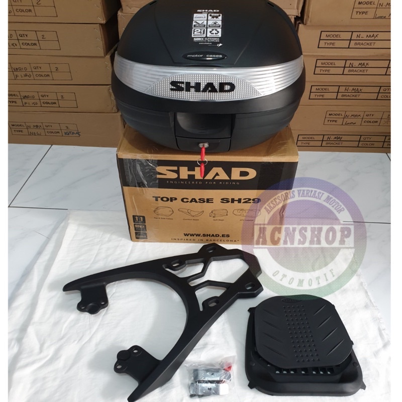 Jual PAKETAN BOX SHAD SH29 + BREKET BOX MOTOR SCOPY SCOOPY FI | Shopee Indonesia