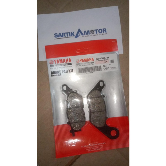 Jual Original Brake Pad Kit ( Kampas Rem Depanbelakang ) Yamaha Nmax ...