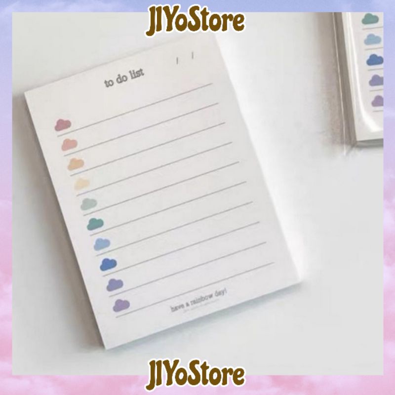 Jual Memo Notes Paper Notepad Notes Kertas Pengingat Perlengkapan Daily ...