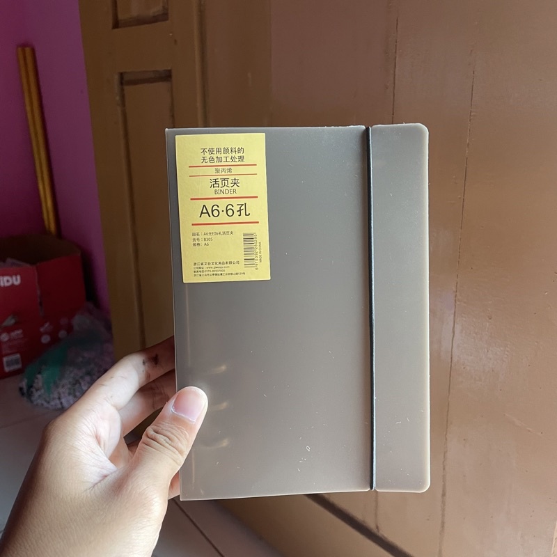 Jual Binder Transparan A6 / Binder Bening A6 / Binder Sinking Fund A6 ...