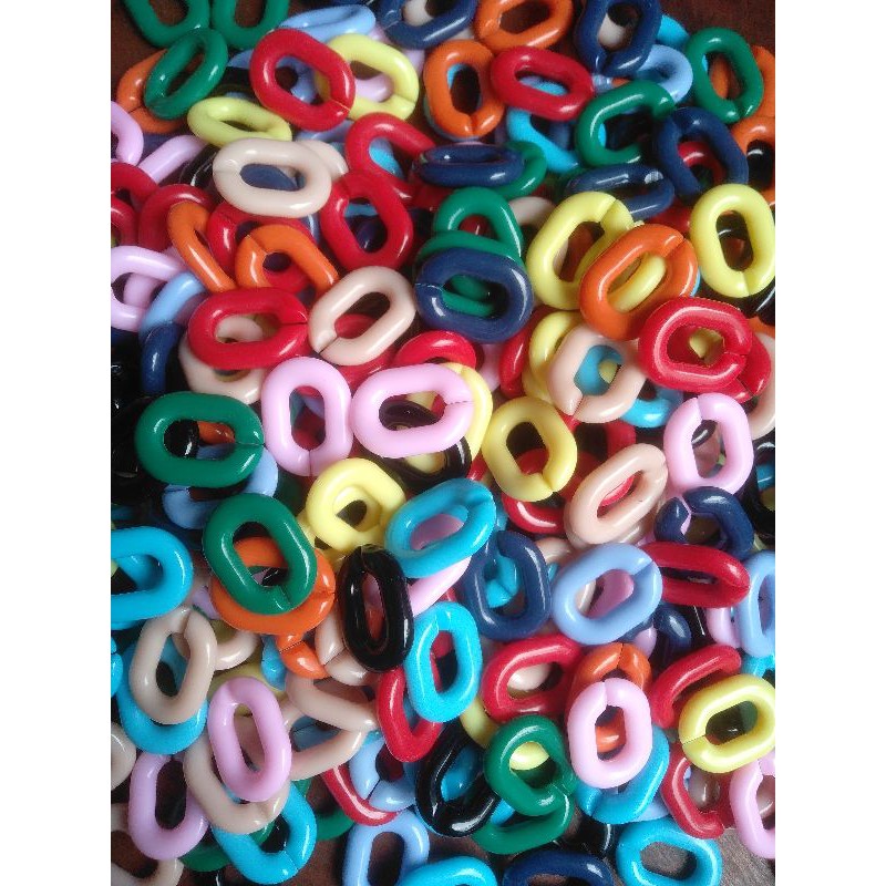 Jual mote rantai bulat oval (450 gram / 380 pcs) | Shopee Indonesia