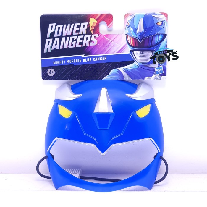Jual Power Rangers Mighty Morphin Blue Ranger Mask Topeng | Shopee ...