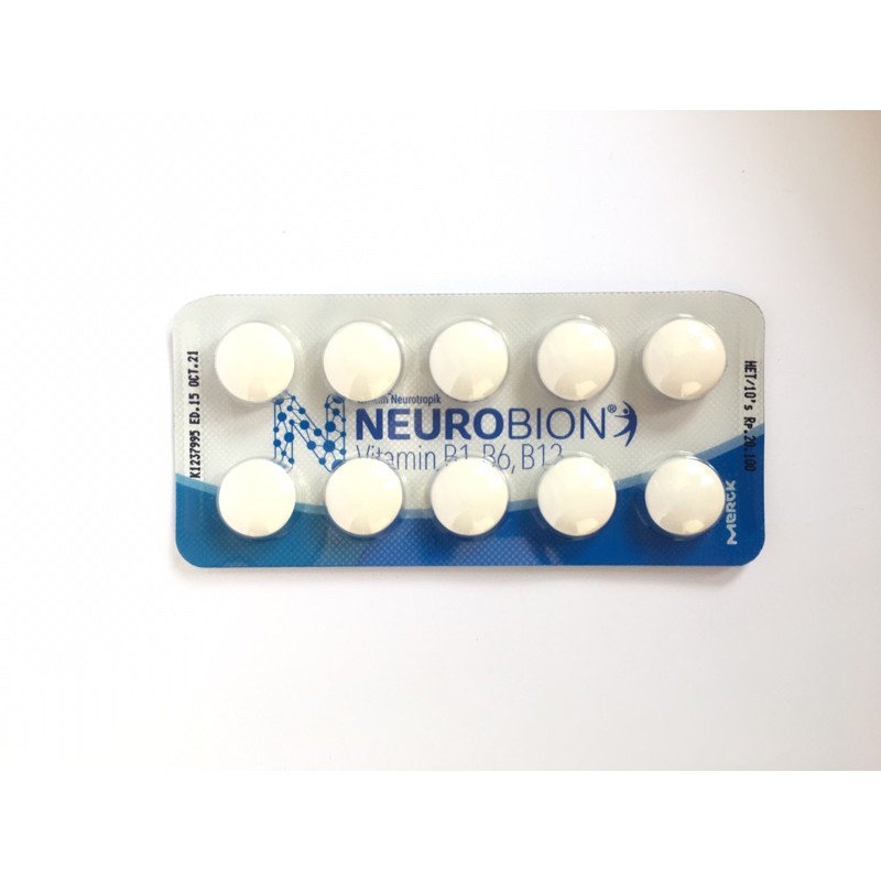 Jual neurobion 1000 / neurobion putih / multivitamin / neurobion 10 ...