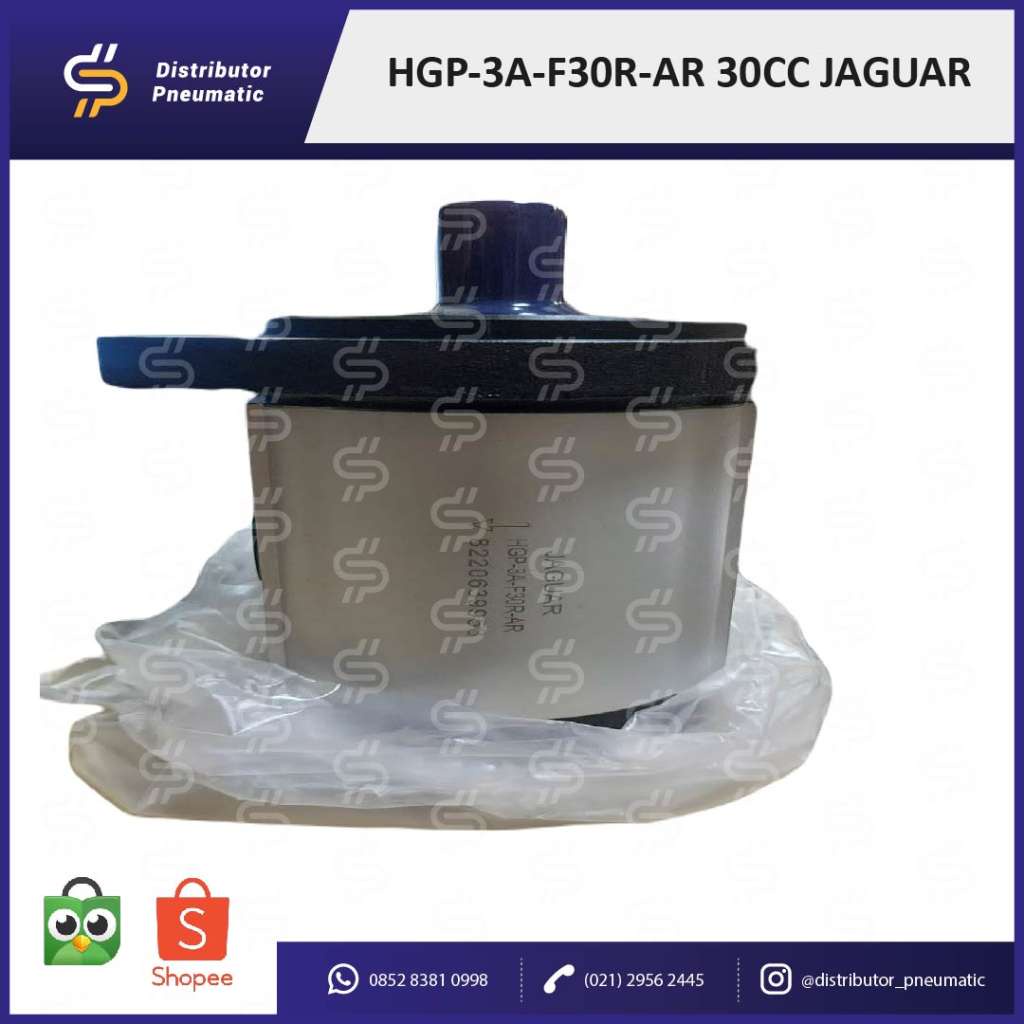 Jual Pompa Hydraulic Gear Pump 30cc Jaguar HGP-3A-F30R-AR | Shopee Indonesia
