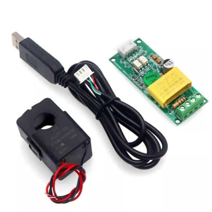 Jual TTL Modbus AC Power Energy Smart Meter Multi Ammeter PZEM-004T ...