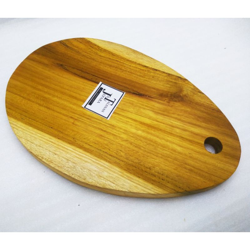 Jual talenan kayu jati Jepara cutting board | Shopee Indonesia