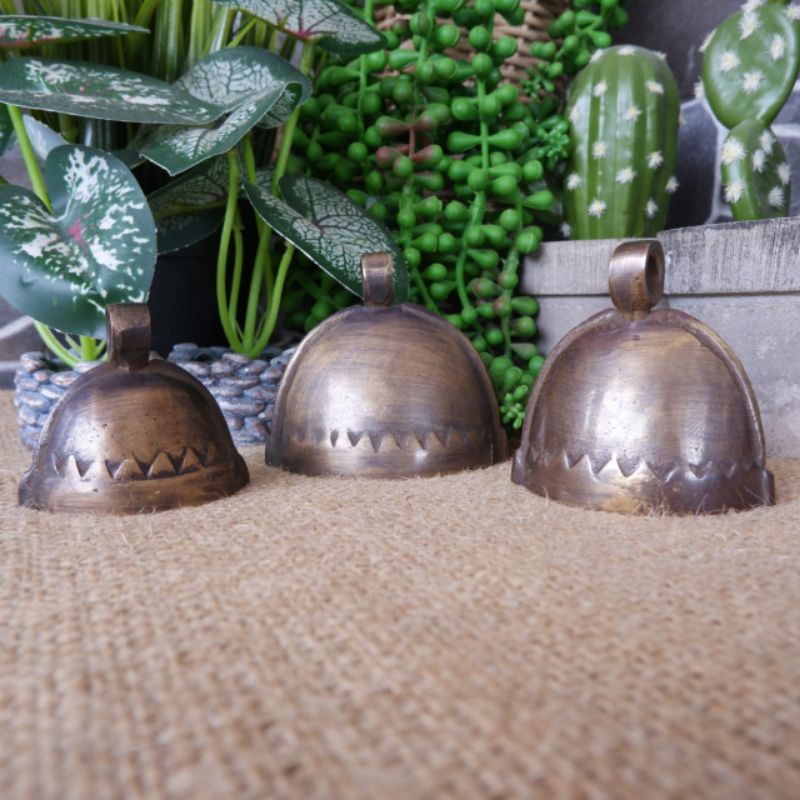 Jual Bel Lonceng Kuningan Antik Klinting Mini Kuningan | Shopee Indonesia