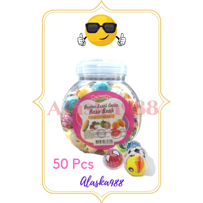 Jual Permen Viral / Permen Lunak / Permen Bola / Permen Rasa Buah ...