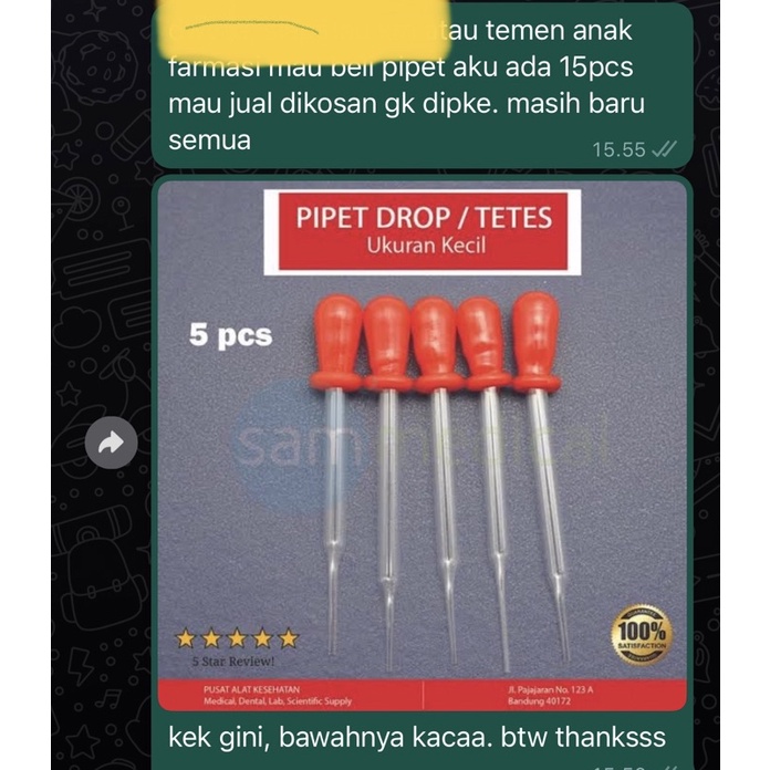 Jual pipet tetes farmasi | Shopee Indonesia