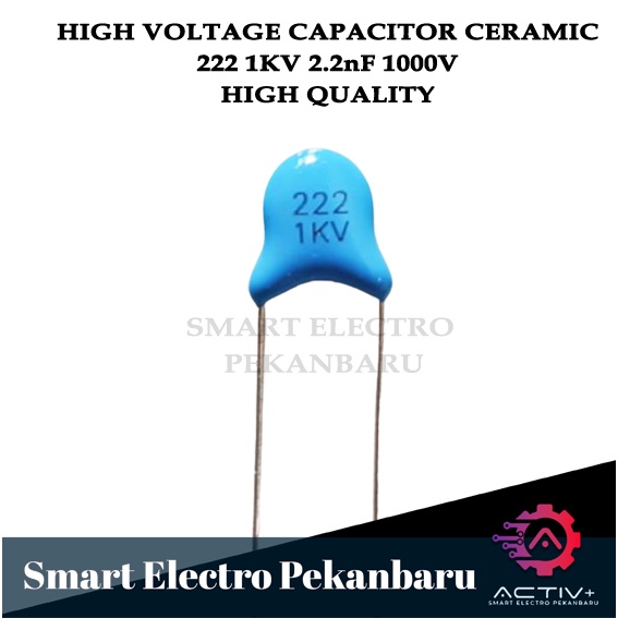 Jual ORIGINAL CAPACITOR 222 1KV 2.2nF 1KV KAPASITOR KERAMIK 222 2N2 1 ...