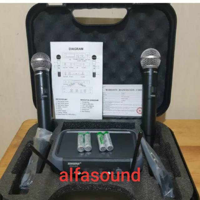 Jual MIC WIRELESS SHURE PGX 242 LIMITED EDITION MIC SHURE PGX242 ...