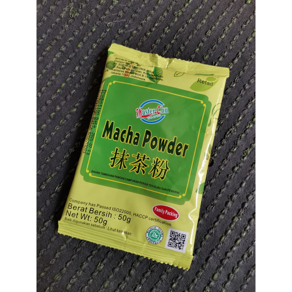 Jual MASTER CHU GREEN TEA MATCHA POWDER 50 GR | Shopee Indonesia