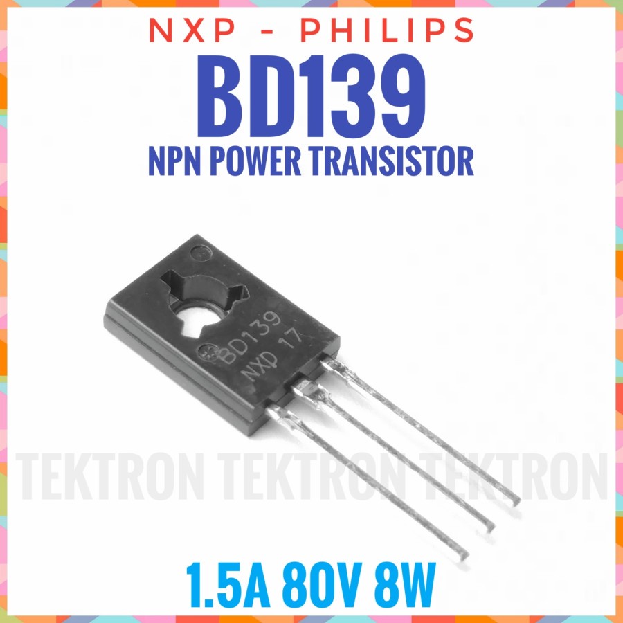 Jual NXP Philips BD139 NPN Power Transistor Asli Original BD 139 | Shopee Indonesia