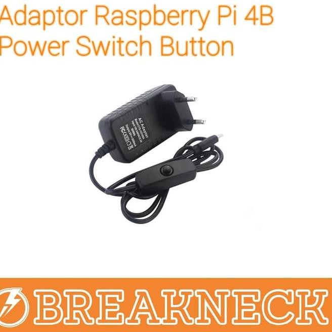Jual oau>>162WH Adaptor Raspberry Pi 4B + Power Switch Button | Shopee ...
