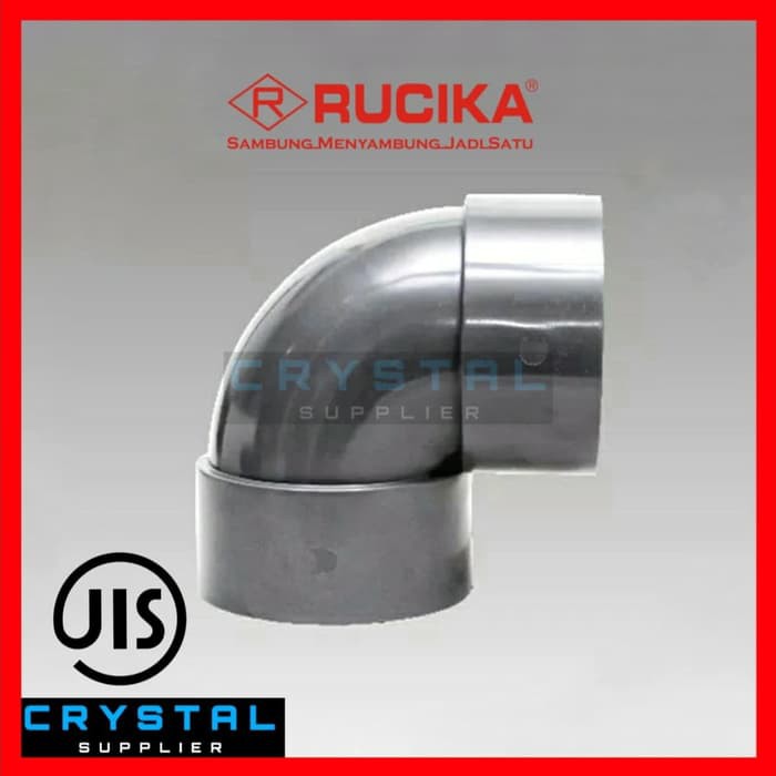 Jual KNIE POLOS RUCIKA 1 1/4" inch D-DL PVC 90° derajat ELBOW Knee Keni L | Shopee Indonesia