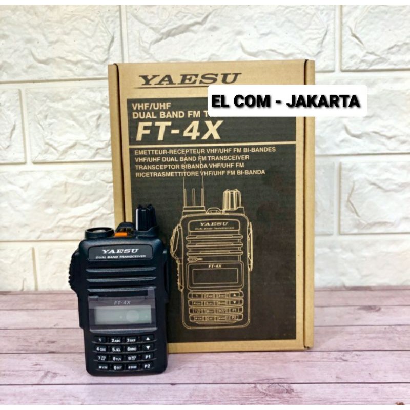 Jual HT Yaesu FT-4X FT4X FT 4X DUALBAND Japan Original | Shopee Indonesia