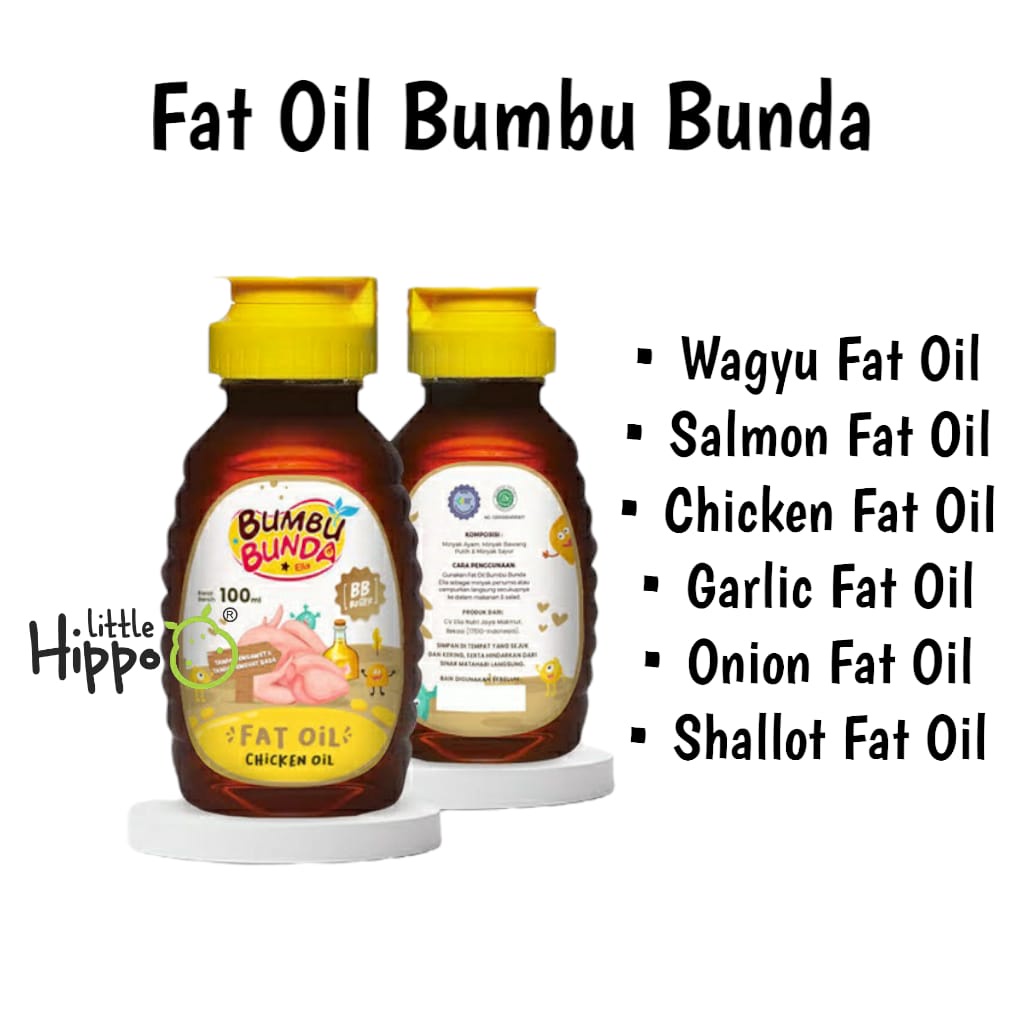 Jual Bumbu Bunda Chicken Fat Oil / Beef Fat Oil / Minyak MPASI / BB ...