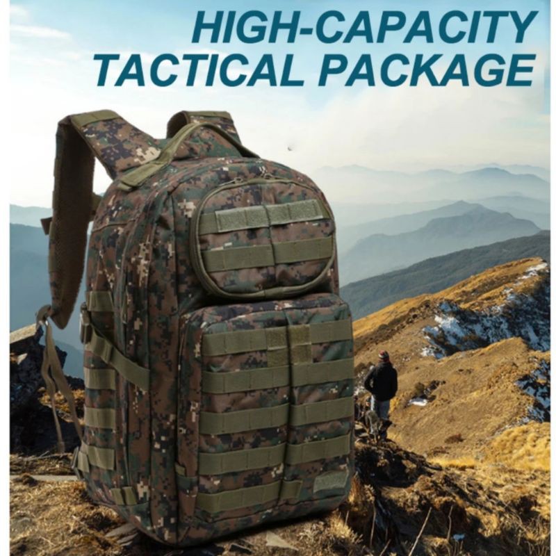 Jual Tas Militer Tas Seragam Tentara Tactical Backpack Cordura Import ...