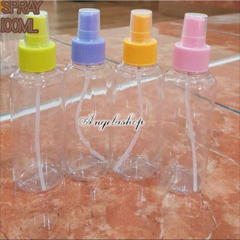 Jual BOTOL SPRAY 100ML / BOTOL SPRAY TRANSPARANT REFILL | Shopee Indonesia
