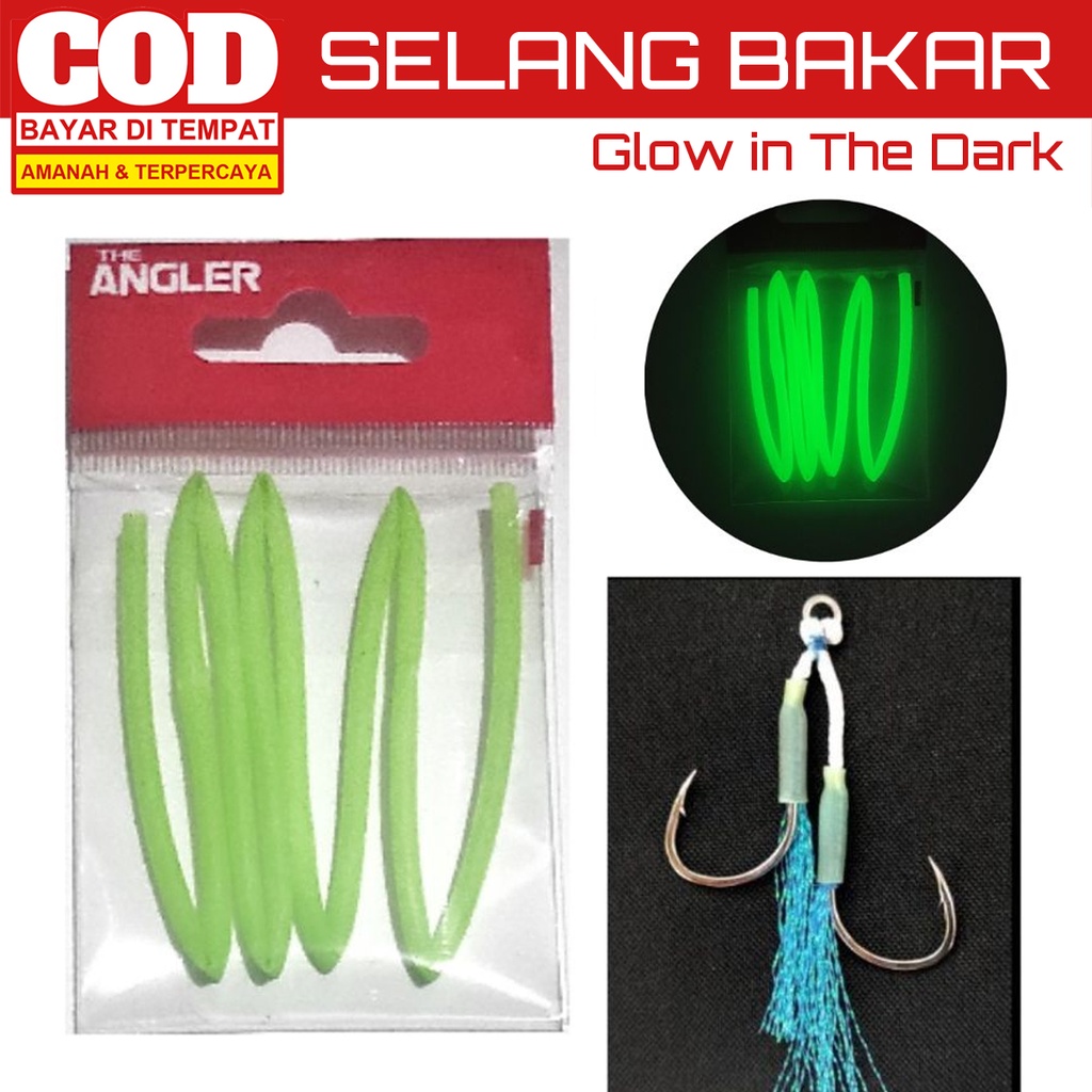 Jual Selang Bakar GID Glow in The Dark Isolasi Bakar Heat Shrink ...