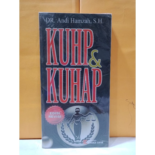 Jual BUKU KUHP & KUHAP EDISI REVISI - ANDI HAMZAH | Shopee Indonesia