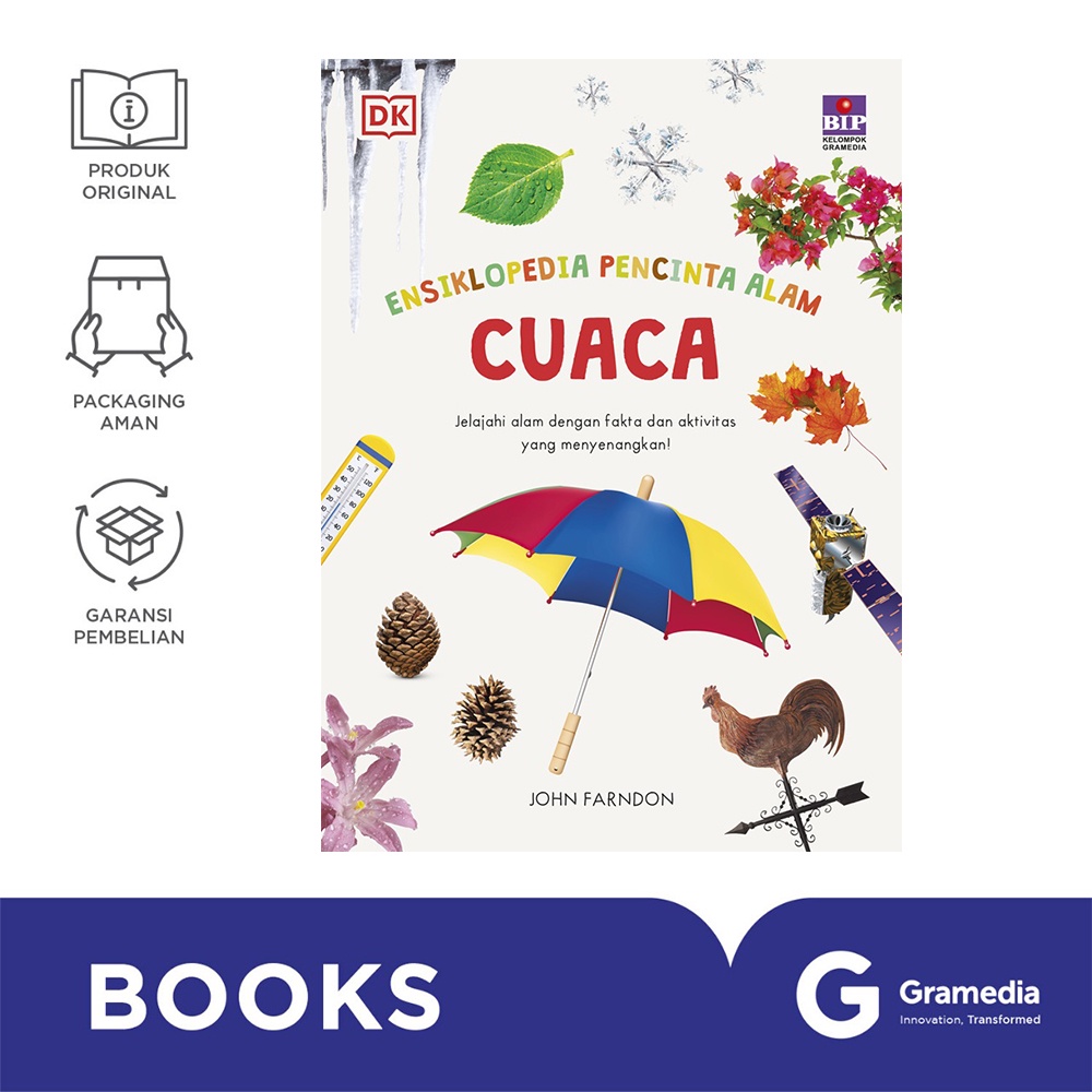 Jual Buku Seri Ensiklopedia Pencinta Alam: Cuaca | Shopee Indonesia