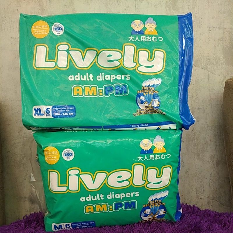 Jual Lively Adult Diapers Tape | Shopee Indonesia