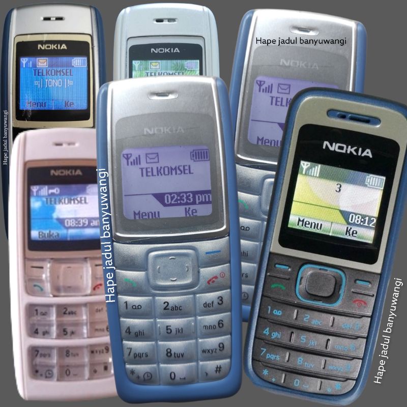 Jual Nokia 1110 /1600 /2310 /1616 /100 /1280 / 105 old 105 1200 1208 ...