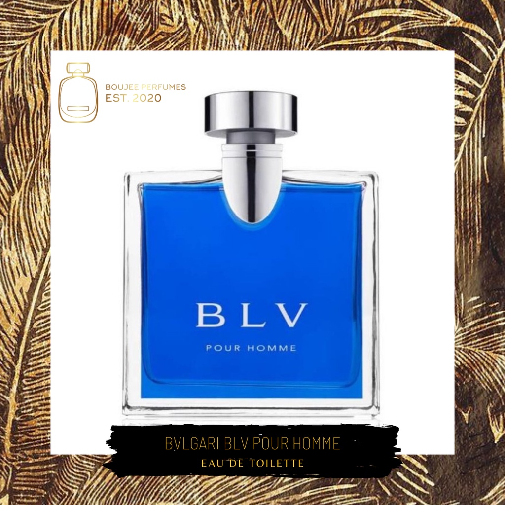 Jual [100% Original] BVL BLV Pour Homme 100ml Eau de Toilette EDT [Box ...