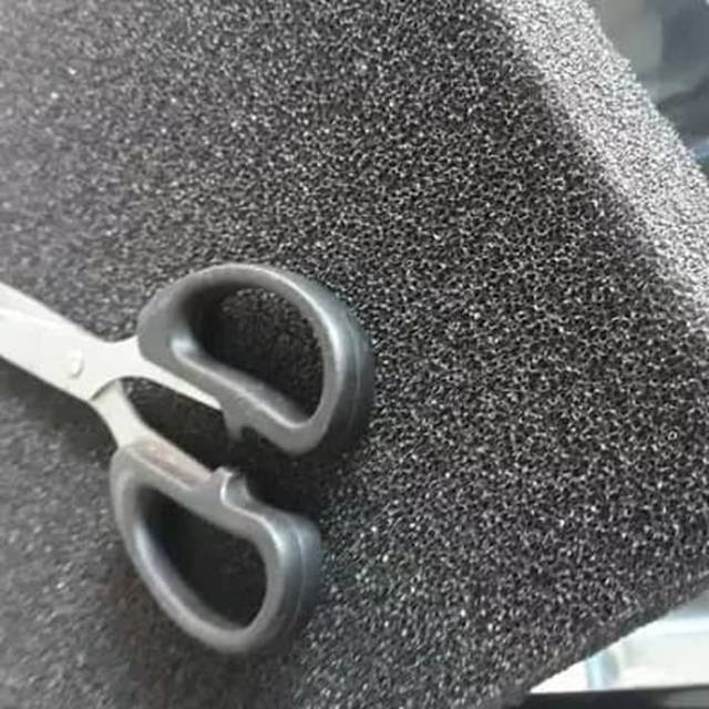 Jual BIO FOAM DACRON HITAM TEBAL 3CM MEDIA FILTER KOLAM DAN AQUARIUM ...