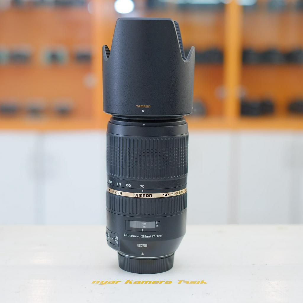 Jual Lensa Tele Tamron 70-300 mm VC USD For Nikon canon murah | Shopee ...
