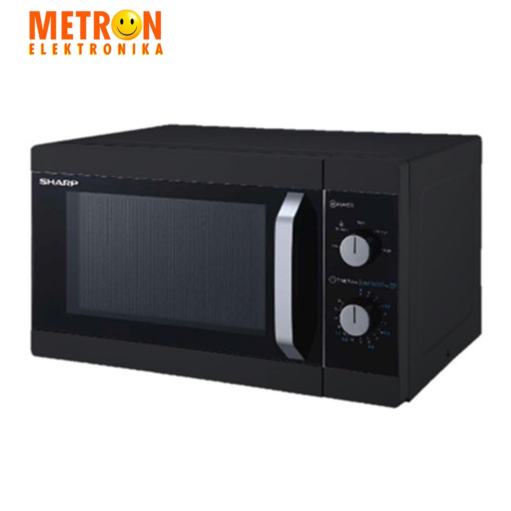 Jual SHARP R 223 MA BK MICROWAVE 23 LITER 450 WATT MANUAL / R223MABK | Shopee Indonesia