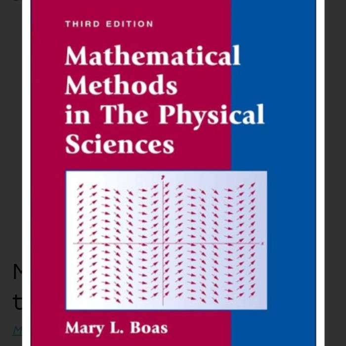 Jual BUKU - Mathematical Methods in the Physical Sciences Mary L. Boas ...
