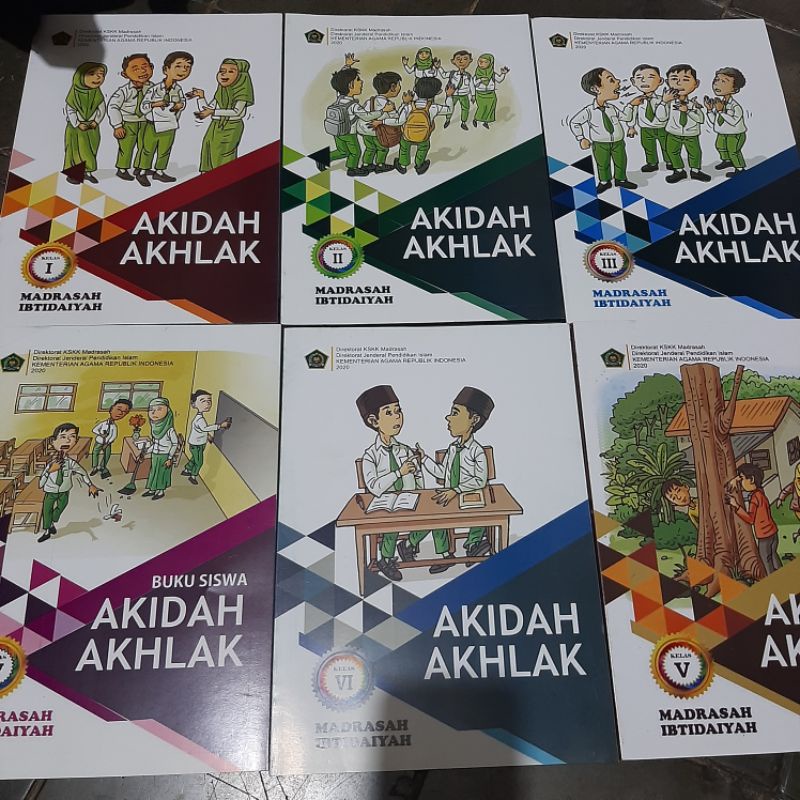 Jual Akidah Ahlak untuk MI Kelas 1,2,3,4,5,6 Kemenag | Shopee Indonesia