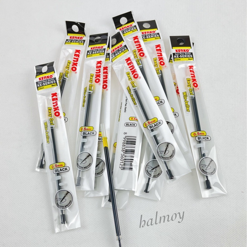 Jual REFILL / ISI PULPEN GEL / CAIR KENKO EASY GEL 0.5 MM HITAM [ 1 pcs ...