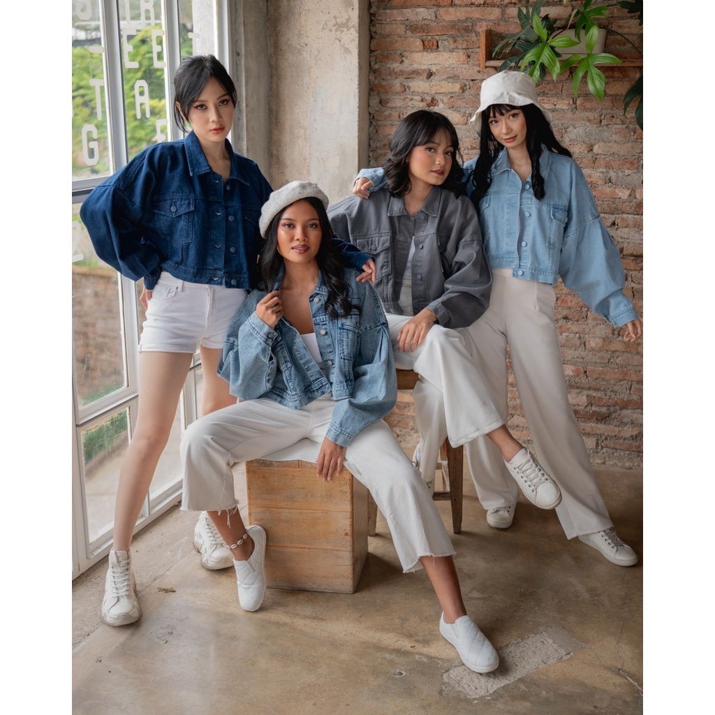 Jual Myrubylicious CHIA CROP JACKET | Shopee Indonesia