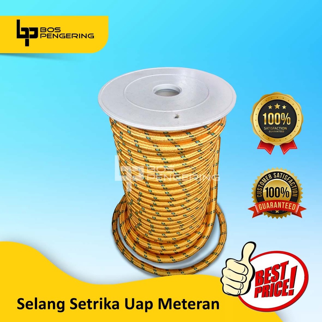 Jual Selang Setrika Uap Boiler Grade A awet tahan panas selang 1 meter | Shopee Indonesia