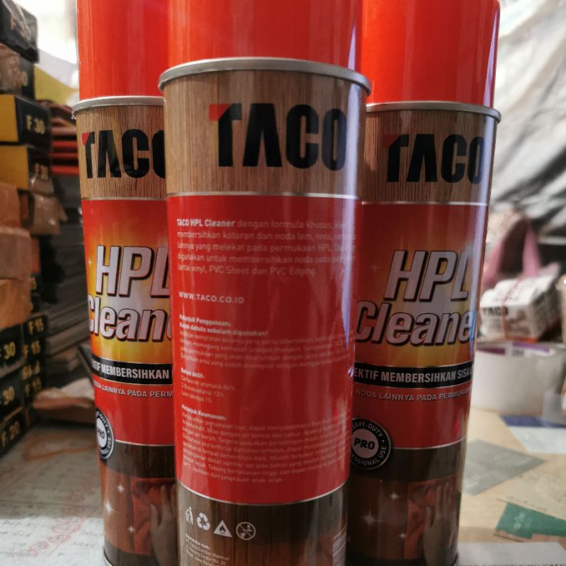 Jual Hpl cleaner Taco 500ml spray pembersih lem pembersih hpl pembersih ...
