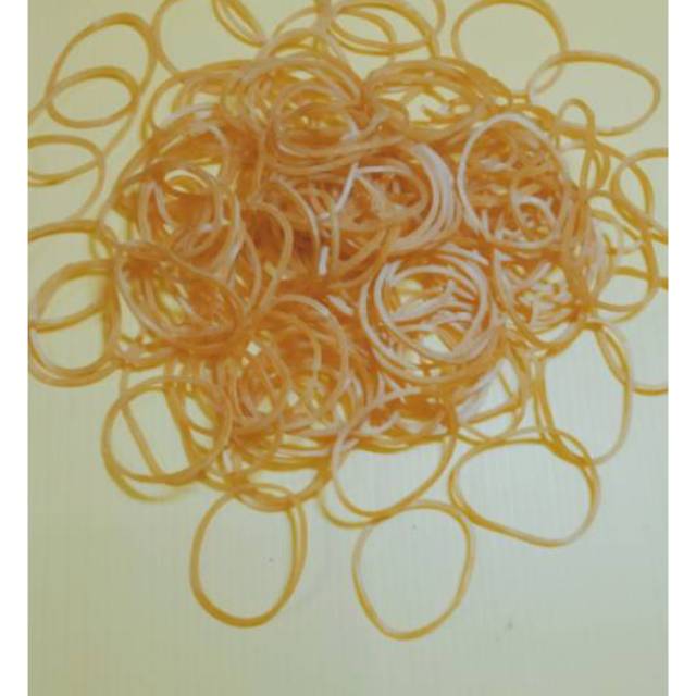 Jual Karet gelang pentil bening top quality @100gram / @ 400gr ...